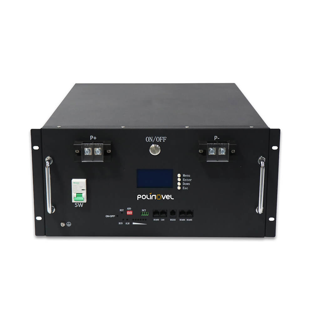 Batería de litio Polinovel Rack48100 100Ah 51,2V - Enerton Ingeniería ...